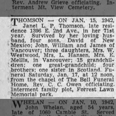 4. Thomas Rattray Leitch (1878-1945) – Marie's Genealogy