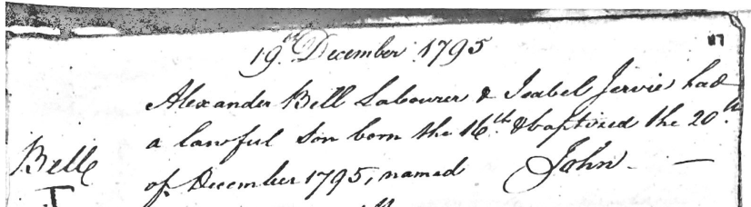 58. John Bell (1795-1867) – Marie's Genealogy